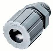 HUBBELL WIRING DEVICES SHC1021CR CONDUIT CORD CONNECTOR, NYLON, 0.5IN ...