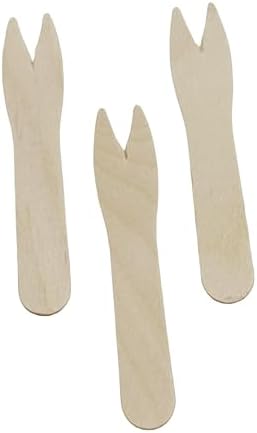 Disposable Wooden Chip Fork (Pack 1000) - great for parties, bbqs ...