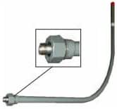 Amazon.com: Wal-rich 1-1/4" IPS Compression Service Riser (Powder ...