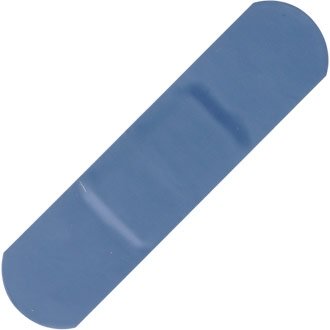 Blue Detectable Plasters - Standard Strip Plaster - 75 x 25 mm (Pack Of ...