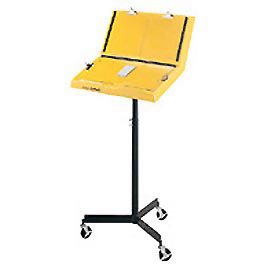 Amazon.com: Hubbell Standard Single Leg Document Stand, 26"W x 13"D x ...