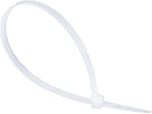 250-1000x Cable Ties Zip Ties Nylon UV Stabilised Bulk White Clear ...