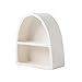 Amazon.com: BOOMLATU 2 Tier White Floating Shelves for Wall,15.1 ...