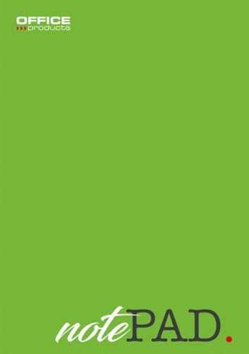 OFFICER PRODUCTS Notepad A5 Squared/Pack of 10/50 Sheets / 100 Pages ...