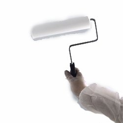 Amazon.com: Cleanroom Adhesive Roller, Film, White 18in., 1 1/2 in ...