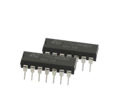 74 LS 93-4-bit binary counter IC chip (separate divide-by-2 and divide ...