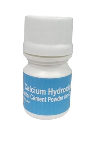 Dental Tool Calcium Hydroxide Cement Powder For Cavity Base (Pack of 1 ...