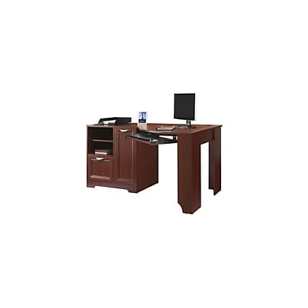 Amazon.com: Realspace® Magellan 60"W Corner Desk, Classic Cherry : Home ...