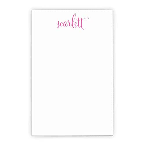 Amazon.com: Personalized Notepad Set, Personalized notepads for women ...
