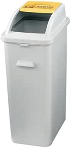 Amazon.co.jp: エスコ ダストボックス 一般用/イエロー 45L EA995CA-41A : 産業・研究開発用品