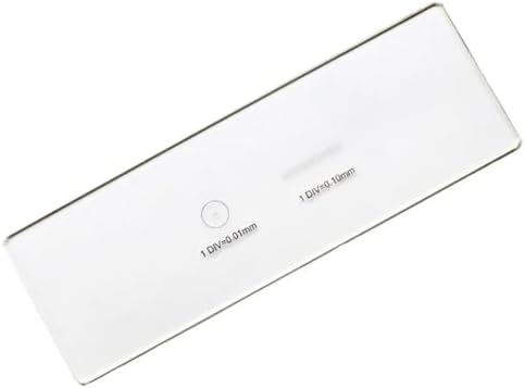 Amazon.com: 2 Scales DIV 0.01mm Microscope Reticle Division of The ...