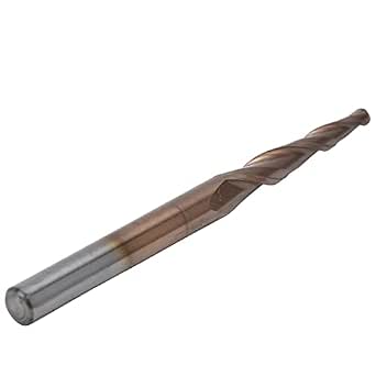 Ubervia® CNC Router Bits, Cone End Mills Time-Saving for Carving(R1.5 * ...