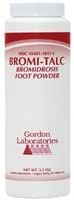 Amazon.com: Gordon Laboratories Bromi Talc Foot Powder 3.5 Oz. : Health ...