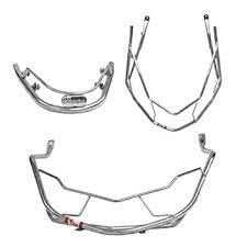 Stainless Steel Safety Guard for Honda DIO 125 BS6 (Set of 4) : Amazon ...