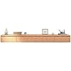 Amazon.com: LAKIQ Nordic Wall-Mounted TV Console - Solid Wood Floating ...