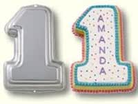 Wilton Number 1 Cake Tin : Amazon.co.uk: Home & Kitchen