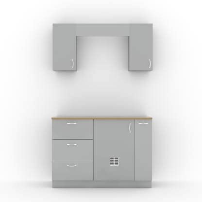 NISHAL Furniture Modern Plywood Sunmica 4 ft Kitchen Cabinet Dining & Kitchen Furniture Storage ...