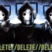 Doctor Who - Cybermen Delete Laminated Poster (36 x 12) : Amazon.com.au ...