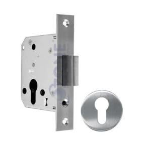 OZML-DL1-E 50MM SSS - Ozone Dead Lock -Ozone Mortise Lock Body : Amazon ...