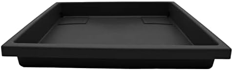 Amazon.com : Pinkunn Large Square Plant Saucer 18 20.5 Inch Black ...
