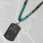 Amazon | [ピンプコード]Pimp Code ターコイズ ピーコキッシュ ネックレス 45cm | ネックレス 通販