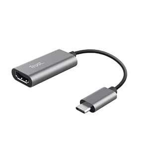 Trust Dalyx USB-C to HDMI Adapter, HDR and HDMI 2.0 (4k 60Hz), Connect ...
