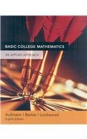 Aufmann Basic College Math Plus Mathspace Cd Plus Dvd Eighth ...