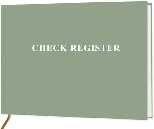 Amazon.com : Check Registers for Personal Checkbook - 7" x 10 ...