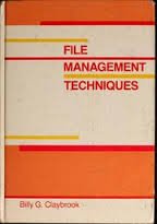 Buy File Management Techniques Book Online at Low Prices in India ...