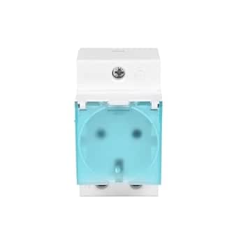 AC30 Power Sockets 1/2/5 PCS Modular Din Rail Socket 10A 16A 250V Industrial Distribution Box ...