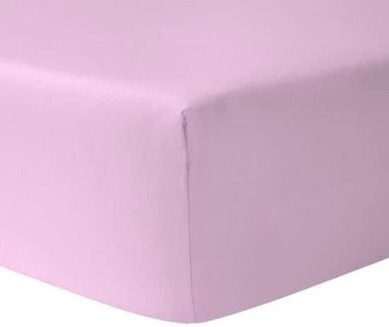 Drap Housse Coton (Rose Pale, 140 X 190 cm) : Amazon.fr: Cuisine et Maison