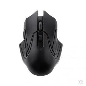 Amazon.in: Buy 2x 2.4GHz 3200DPI Wireless Mouse Optical Gaming Mouse ...