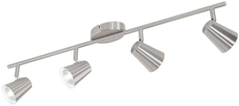 Nozzy Modern Indoor Ceiling Spotlight, 3 Light Sources, Round Silver ...