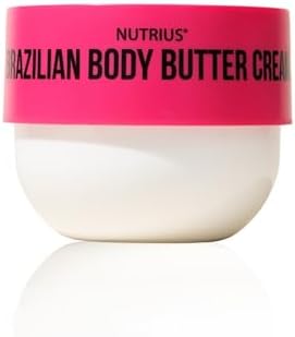 Amazon.com : Nutrius Brazilian Body Butter Cream Berry & Botanical ...
