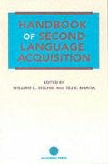 Amazon.com: Handbook of Second Language Acquisition: 9780125890434 ...