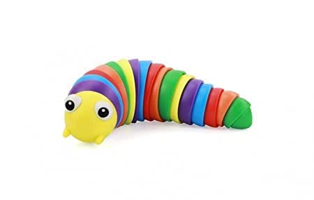 Buy Mahadeva Enterprise Caterpillar Fidget Toy 3D Printed Articulated ...