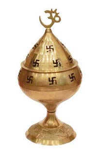 Buy Akhand Jyoti Diya with Cover for Pooja Jyot Online at Low Prices in ...