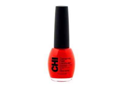 Amazon.com : Chi Ceramic Nail Lacquer #Cl 047 Chi Red Nail Polish for ...