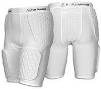 Mcdavid Hexpad Thudd Short With Dual Density Hexpad Thigh Pads, Thigh ...