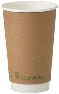 500 x Double Walled Edenware 16oz Cups - SKU: B04014 : Amazon.co.uk ...