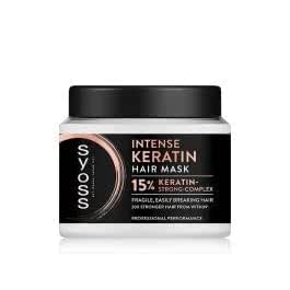 Syoss Intense Keratin Hair Mask for Fragile, Easily Breaking Hair with ...
