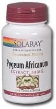 Amazon.com: Solaray - Pygeum Africanum (Extract), 50 mg, 60 capsules ...