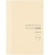Amazon.co.jp: Nihon Notebook 2026 Original [A6 / 1 page per day / April ...