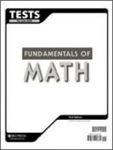 Fundamentals Of Math Tests: Bob Jones University Press: 9781579248680 ...
