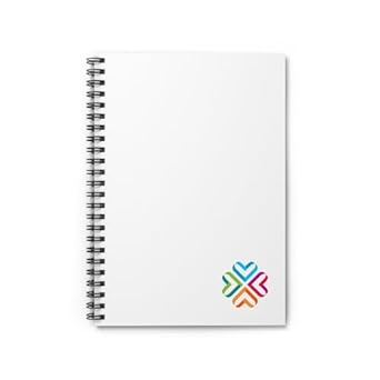 Business Logo Spiral Notebook - Ruled Line Custom Company Personalized ...