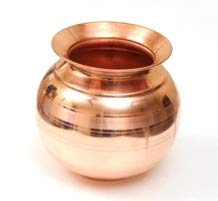 COPPER KITCHEN Traditional Copper Pot (10 litres) | Copper Matka ...
