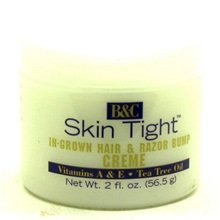 Amazon.com : B&C SKIN TIGHT Razor Bump Crème 2 oz : Beauty Products ...