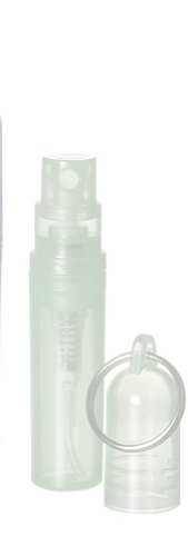 Amazon.com : 5 Refillable (Clear) Mini Keychain Spray Atomizer Perfume ...