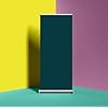 Standee Foldable Roll Up Banner Stand, with premium iron base 2.5 x 6 ...