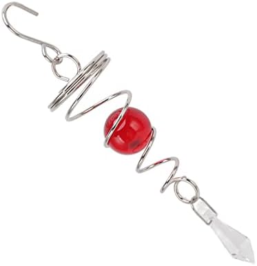 Amazon.com: Jetec 2 Pieces Gazing Ball Spiral Tail Decorative Wind ...